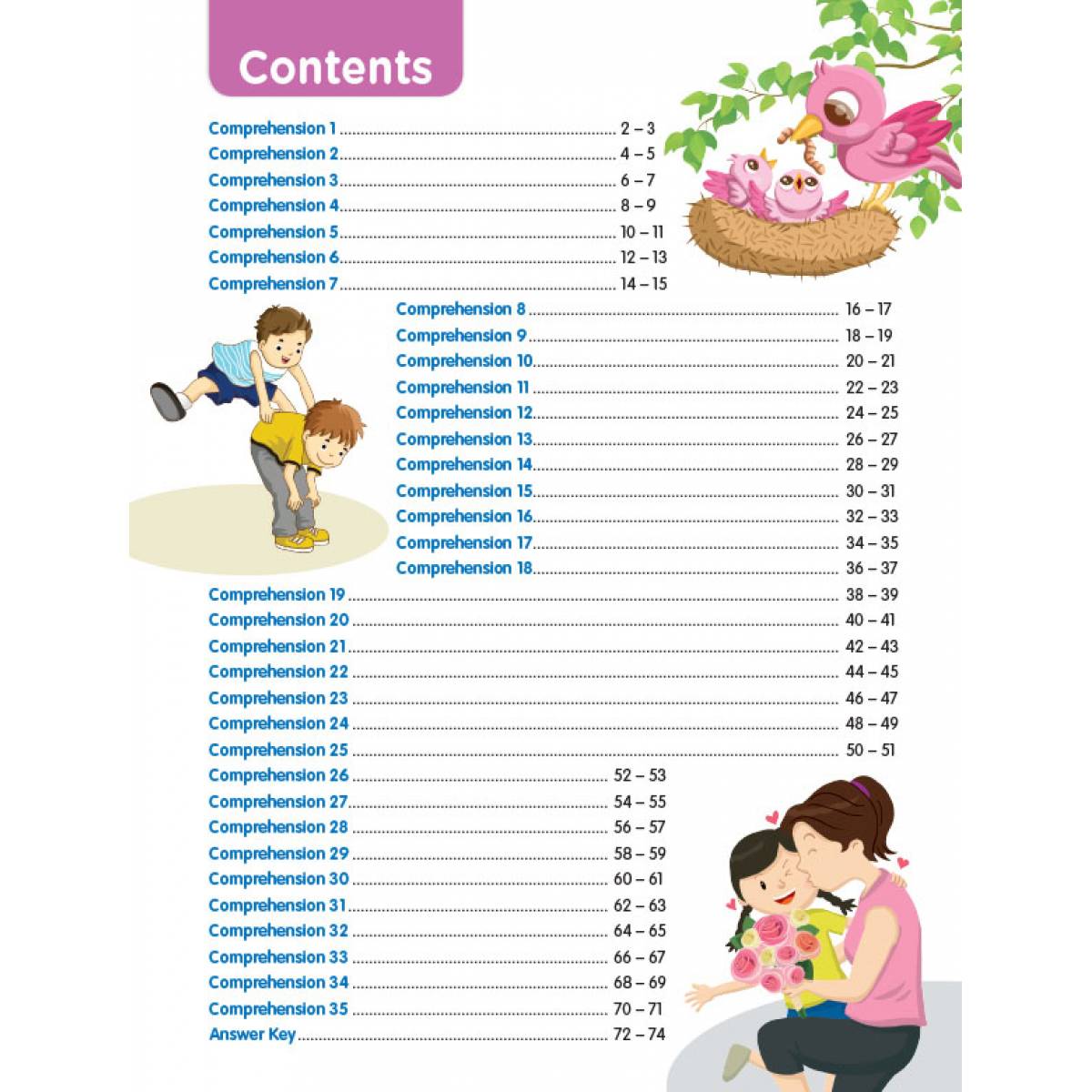 Pre-School English Comprehension