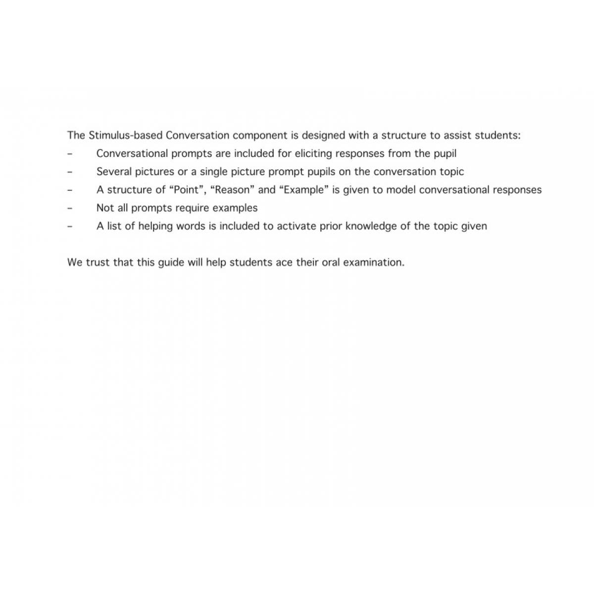 Primary 6 English Oral: Reading Aloud & Stimulus-based Conversation