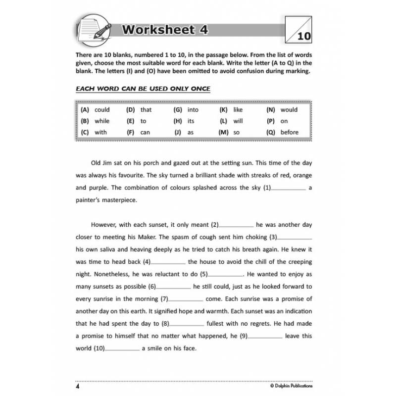 Primary Grammar Worksheets 6