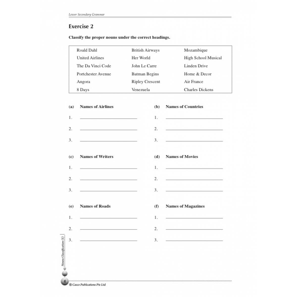 English Grammar Usage & Practice for Lower Secondary