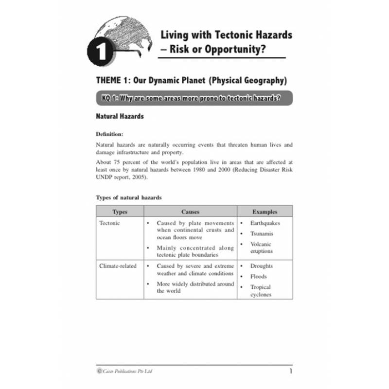 O' Level Geography Ultimate Guide Elective