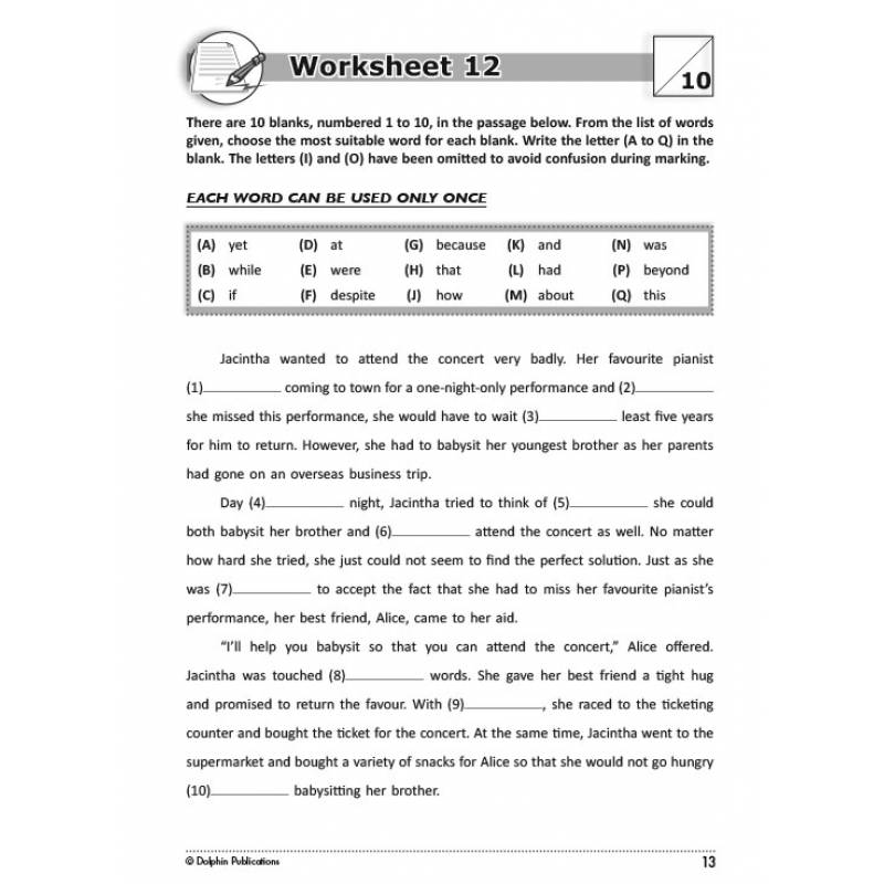 Primary Grammar Worksheets 5
