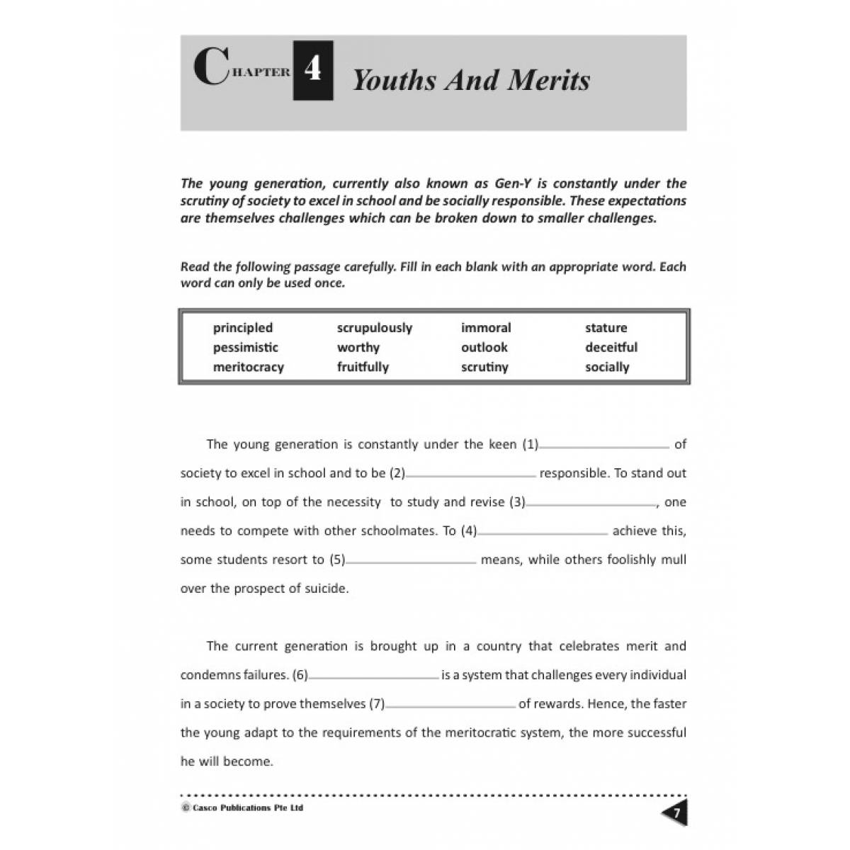 Secondary 2 Power Vocabulary