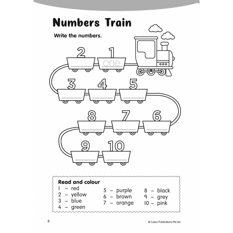 Preschool English Fun Activities K1 Book B