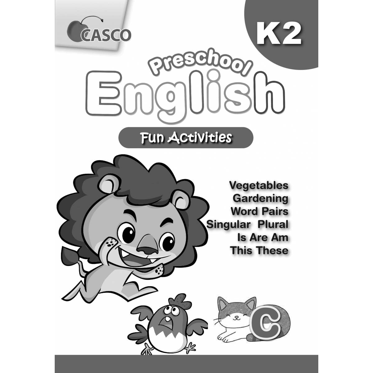 Preschool English Fun Activities K2 Book C