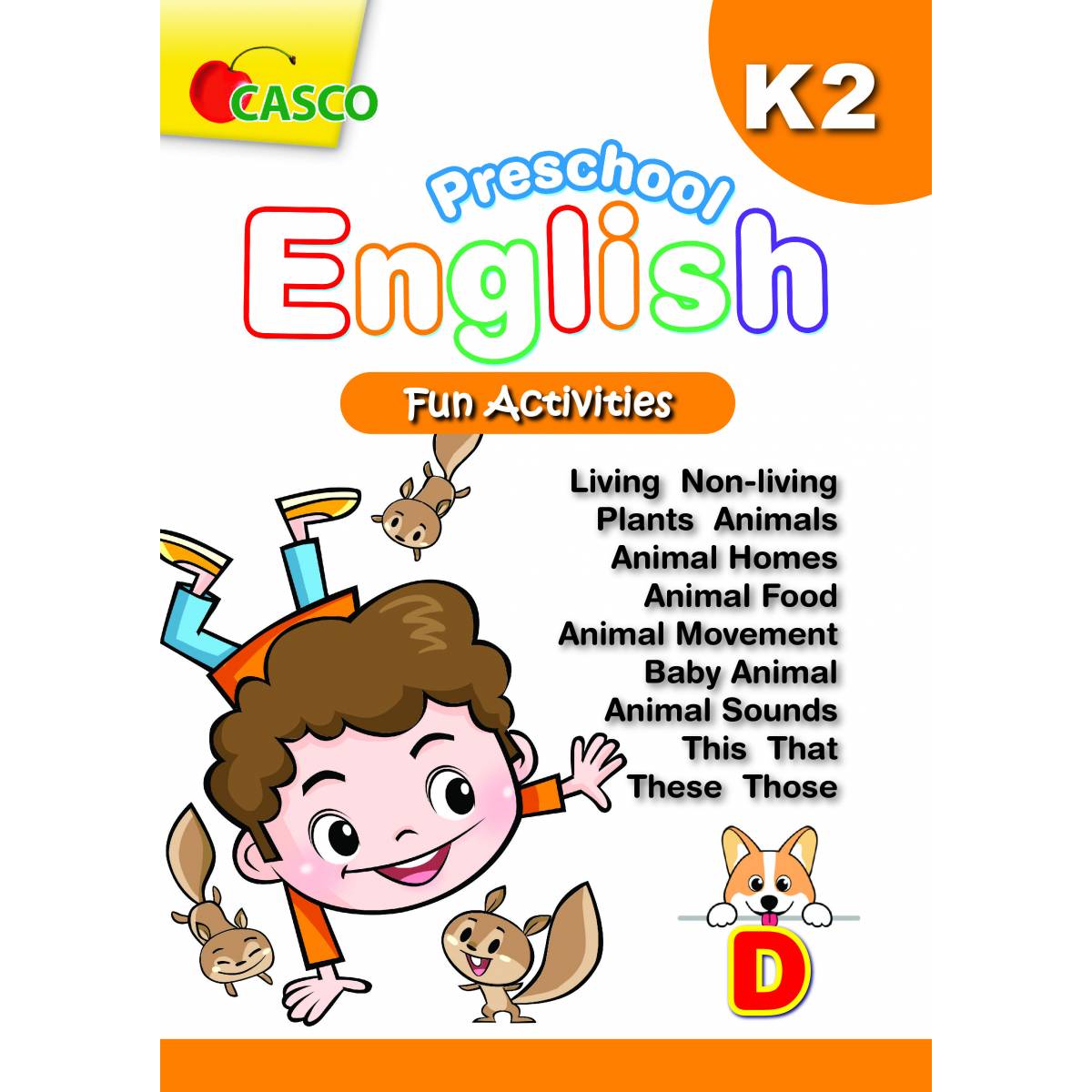 Preschool English Fun Activities K2 Book D