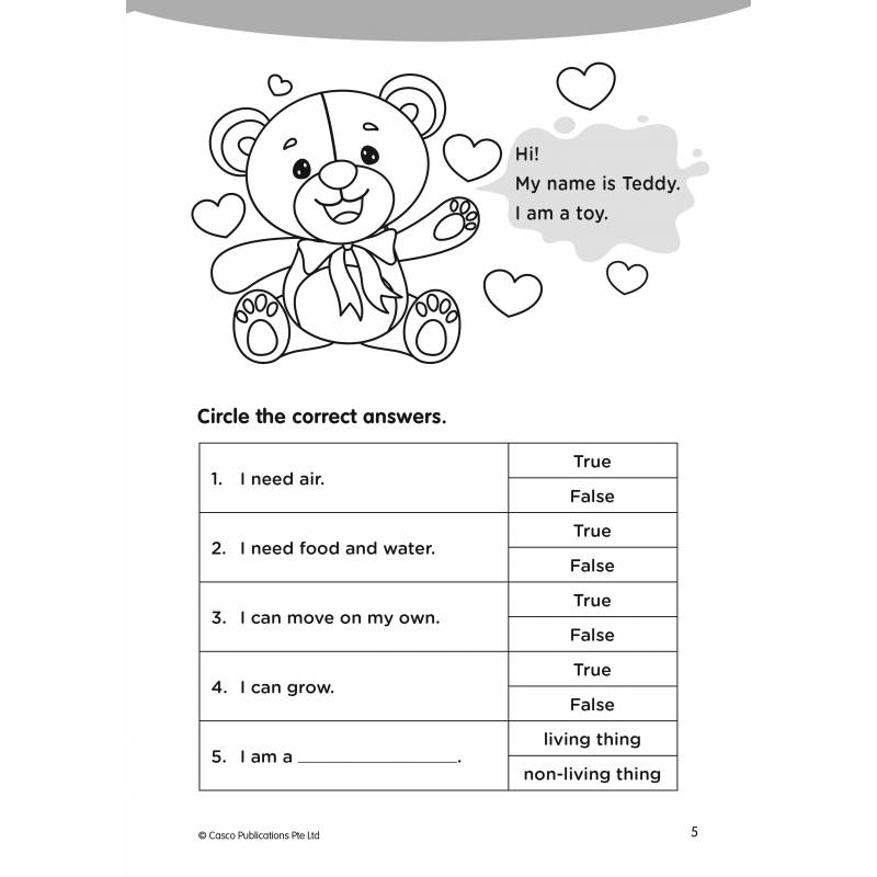 Preschool English Fun Activities K2 Book D