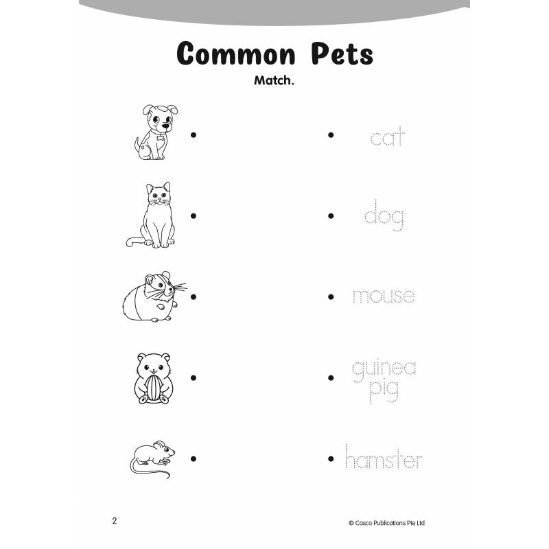 Preschool English Fun Activities K2 Book E