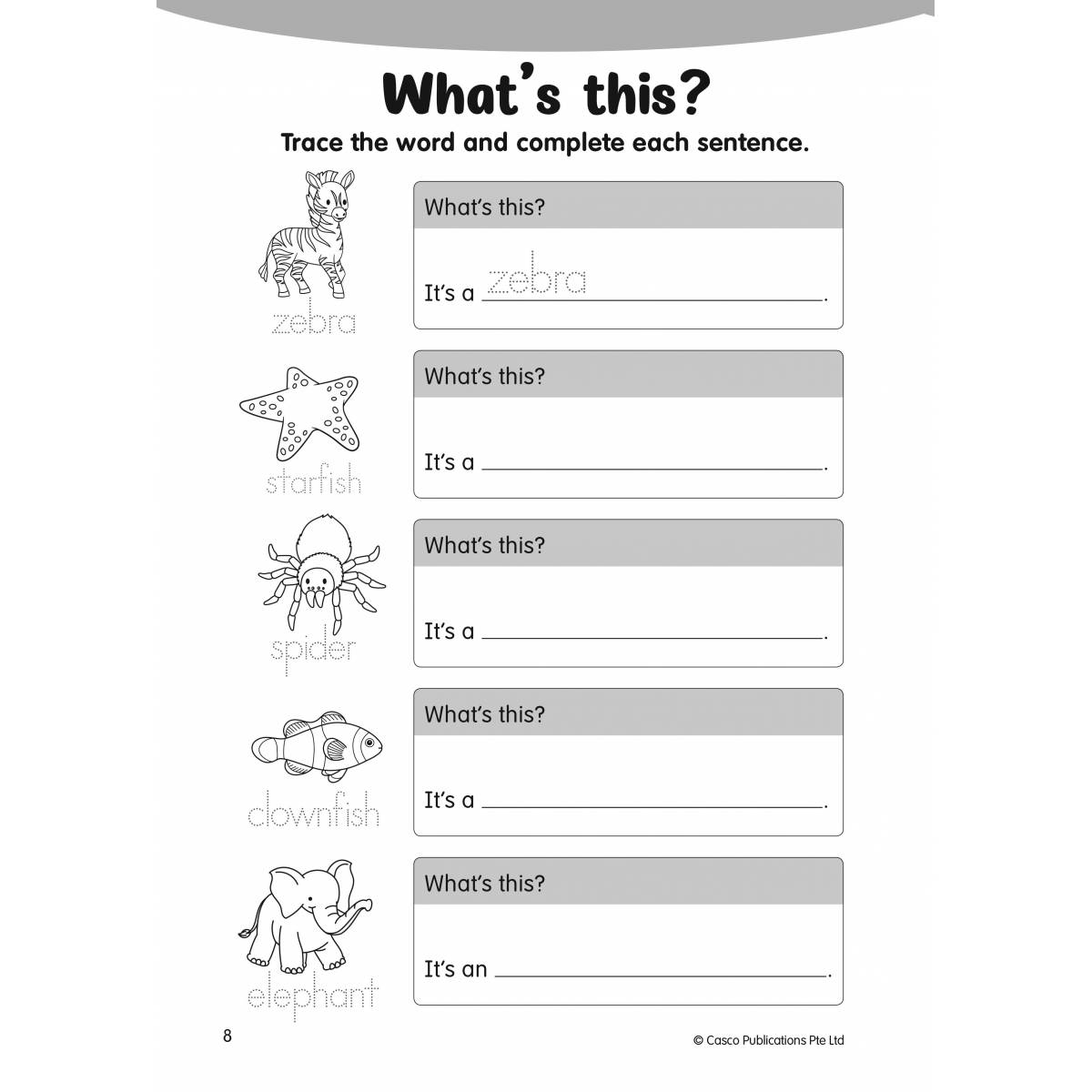 Preschool English Fun Activities K2 Book E