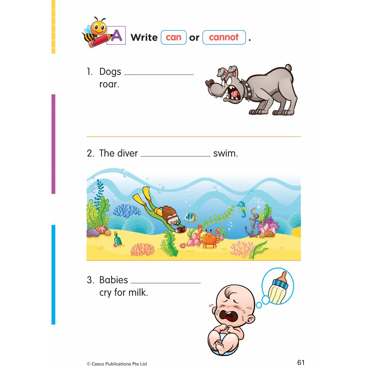 Pre-School Grammar Tutor for Ages 5-7 Book 3
