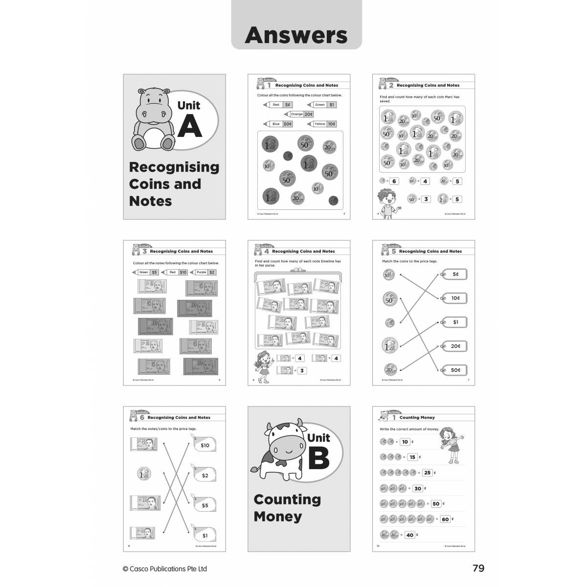 Kindergarten Mathematics for Ages 5-6: Learn About Money