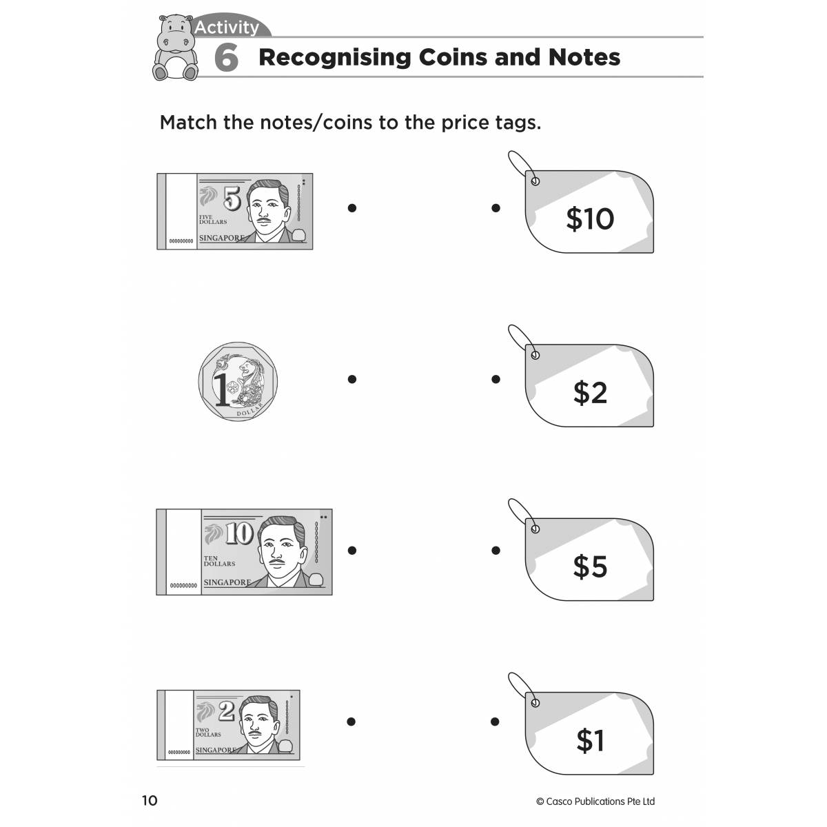 Kindergarten Mathematics for Ages 5-6: Learn About Money