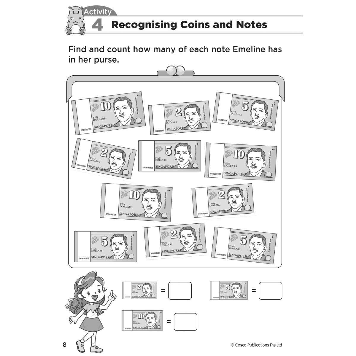 Kindergarten Mathematics for Ages 5-6: Learn About Money