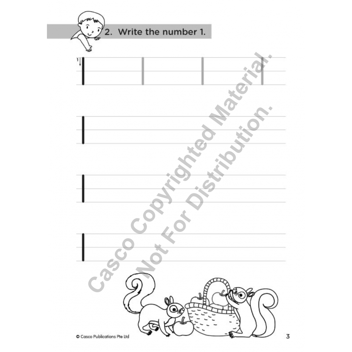 Simple Maths for Ages 2-5: Tracing and Writing Numbers 1 to 10