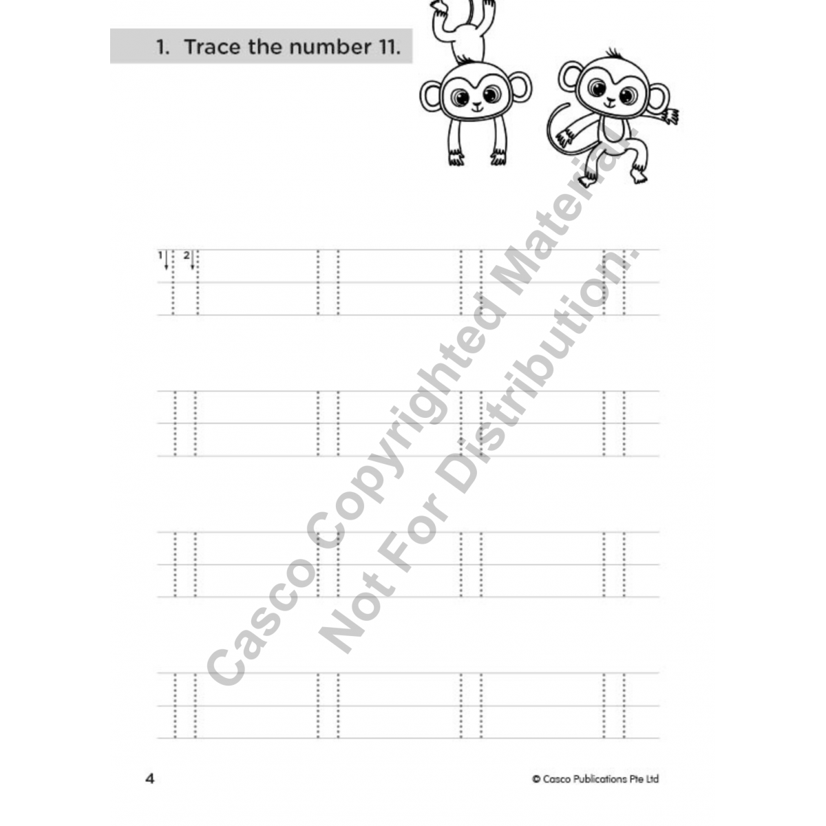 Simple Maths for Ages 2-5: Tracing and Writing Numbers 11 to 20