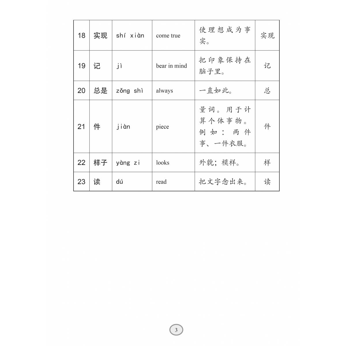 Chinese Language Usage Primary 3 华文语文应用小学三年级