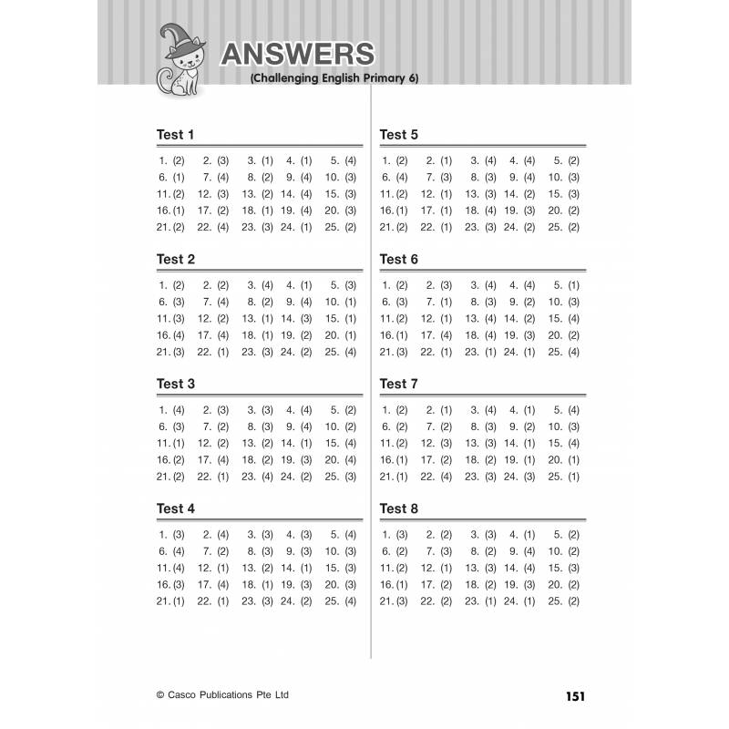 Challenging English Primary 6 - 2nd Edition