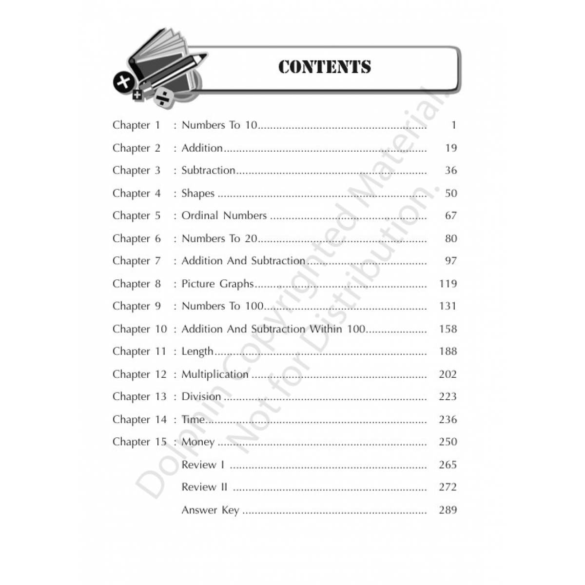 Step by Step Mathematics Primary 1 - Revised Edition