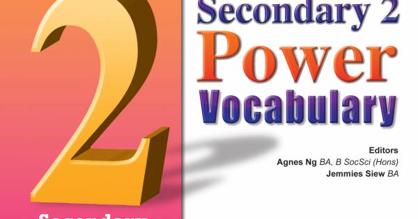 Secondary 2 Power Vocabulary