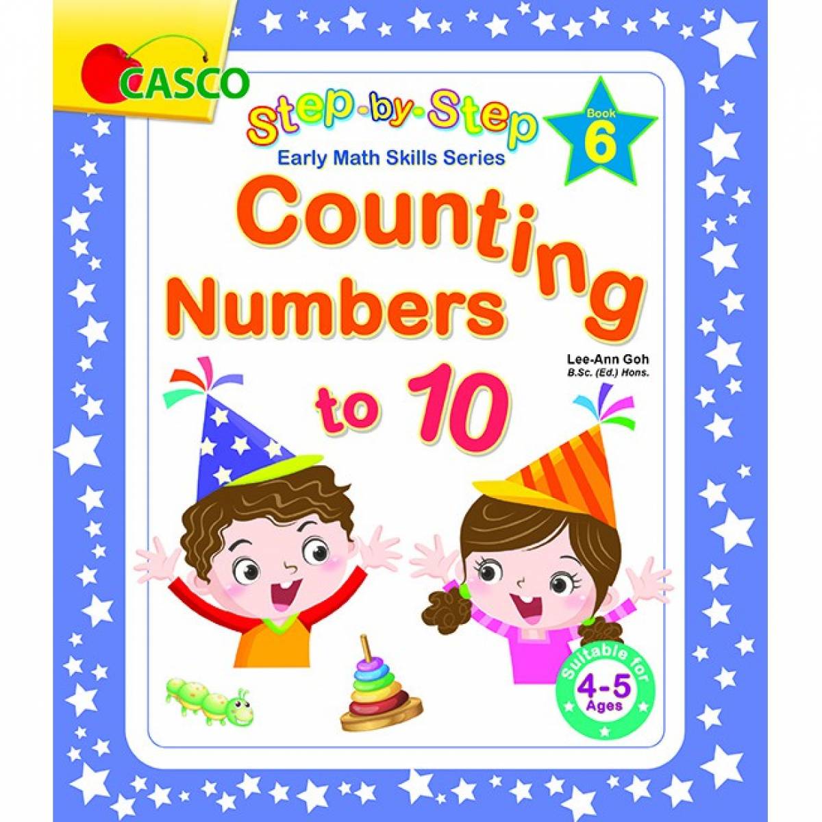 Step by Step Early Math Skills Book 6: Counting Numbers to 10 (for Ages ...