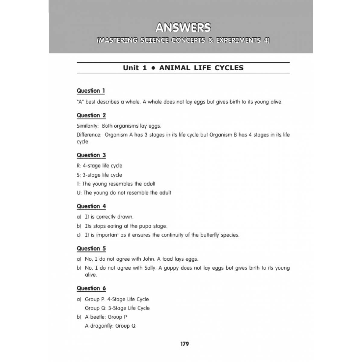 Mastering Science Concepts & Experiments Primary 4