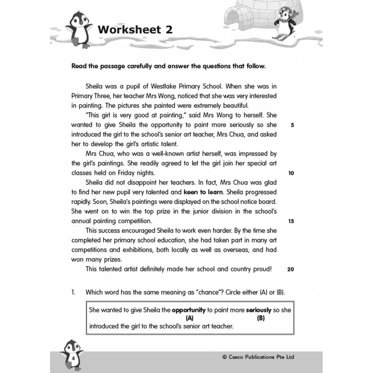 New English Comprehension 3