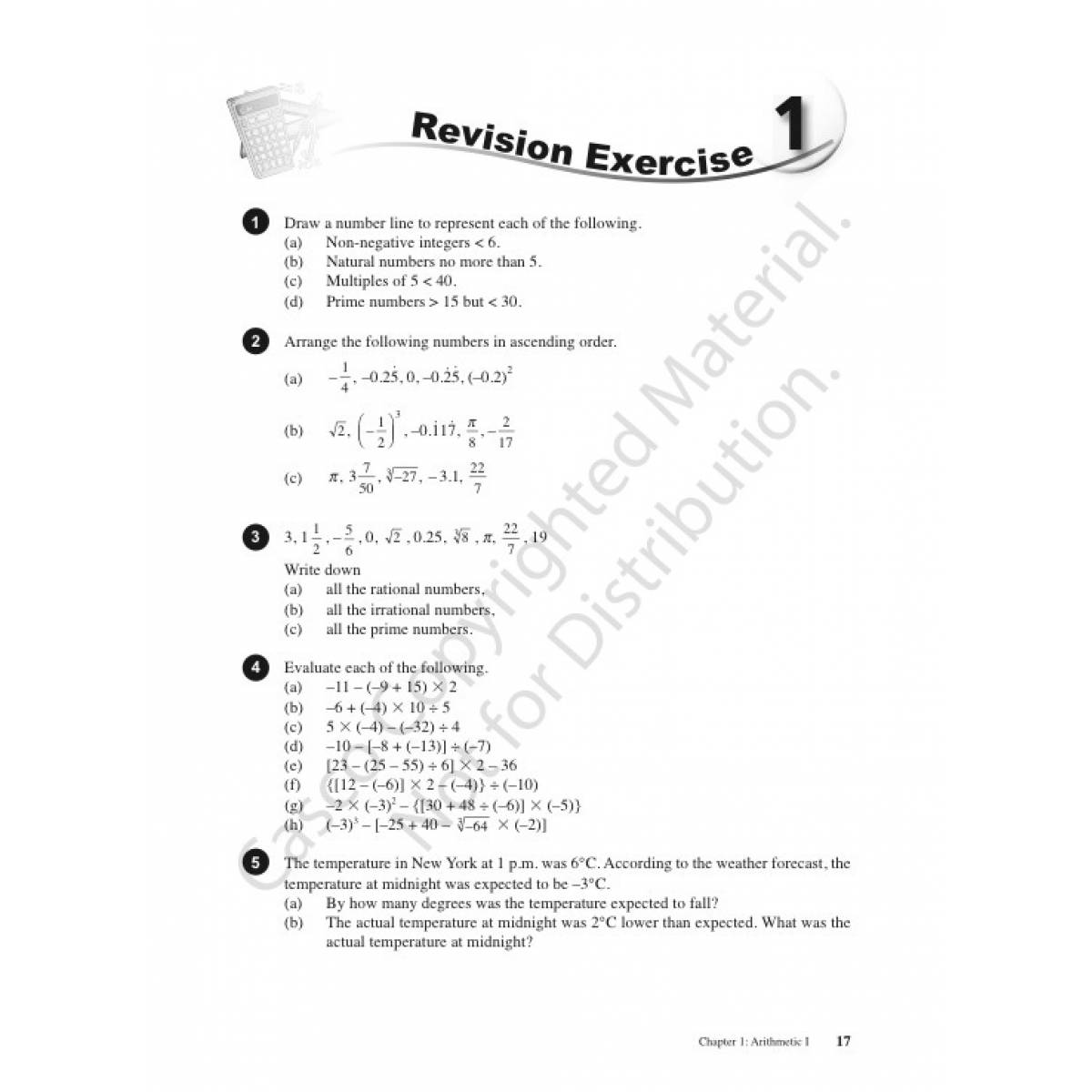 ‘O’ level Elementary Mathematics Companion Book 1