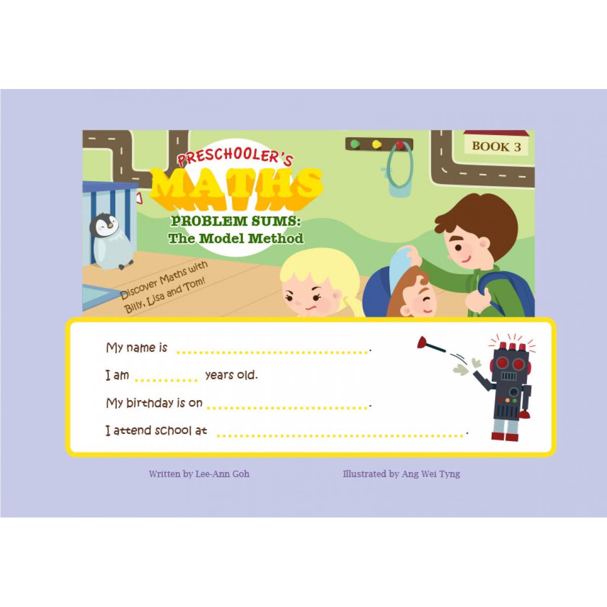 Preschooler's Maths Problem Sums Book 3: The Model Method