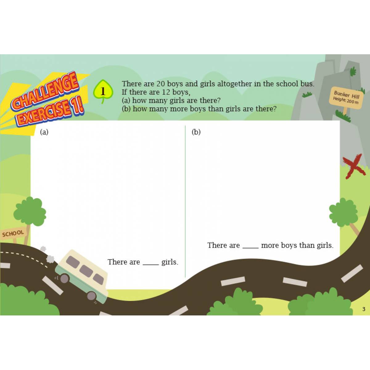 Preschooler's Maths Problem Sums Book 3: The Model Method