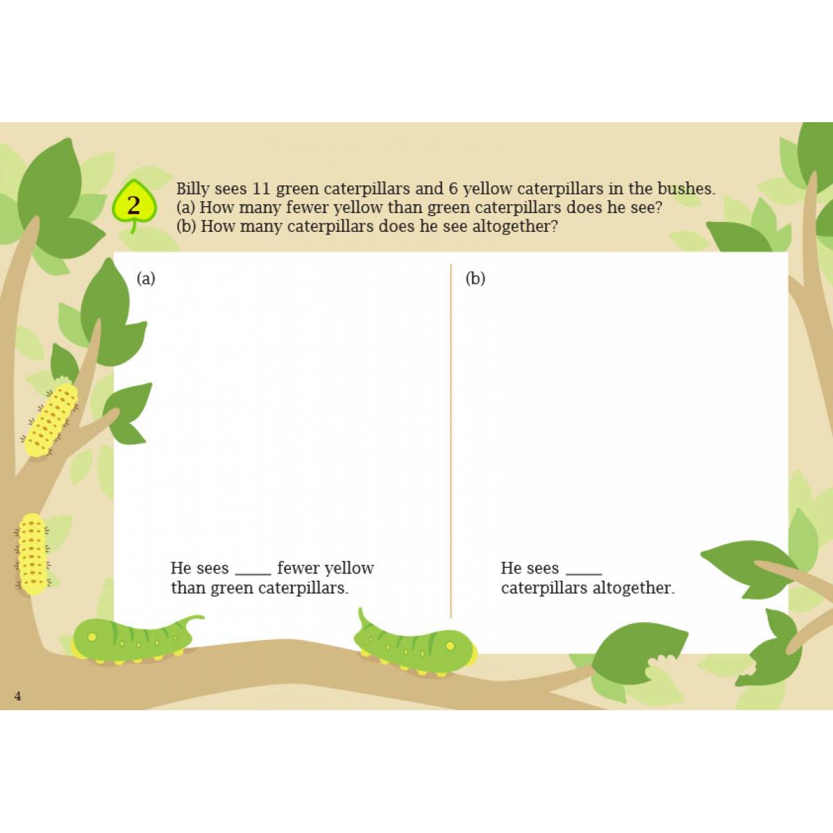 Preschooler's Maths Problem Sums Book 3: The Model Method