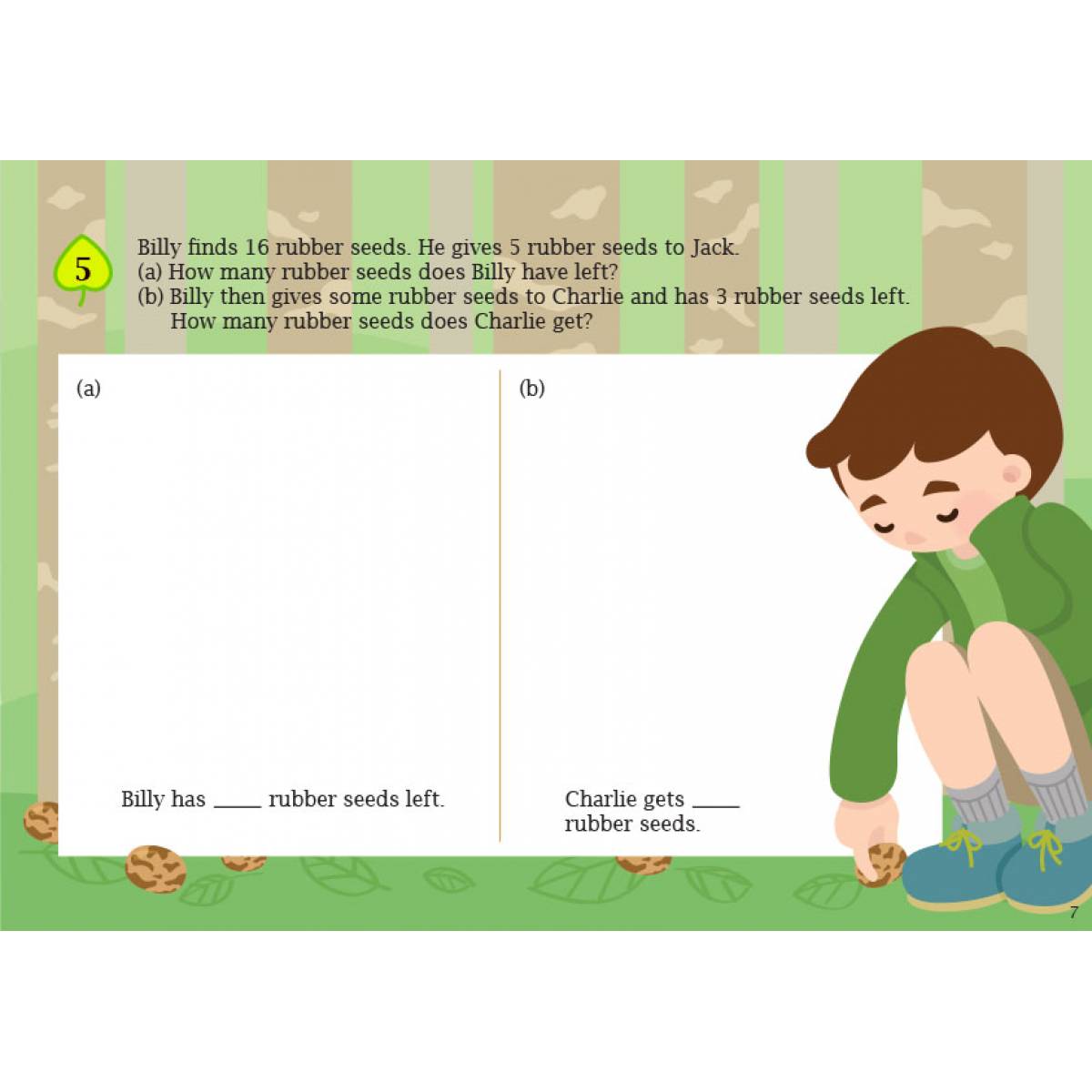 Preschooler's Maths Problem Sums Book 3: The Model Method