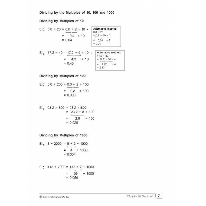 Primary Five Mathematics Tutor 5B