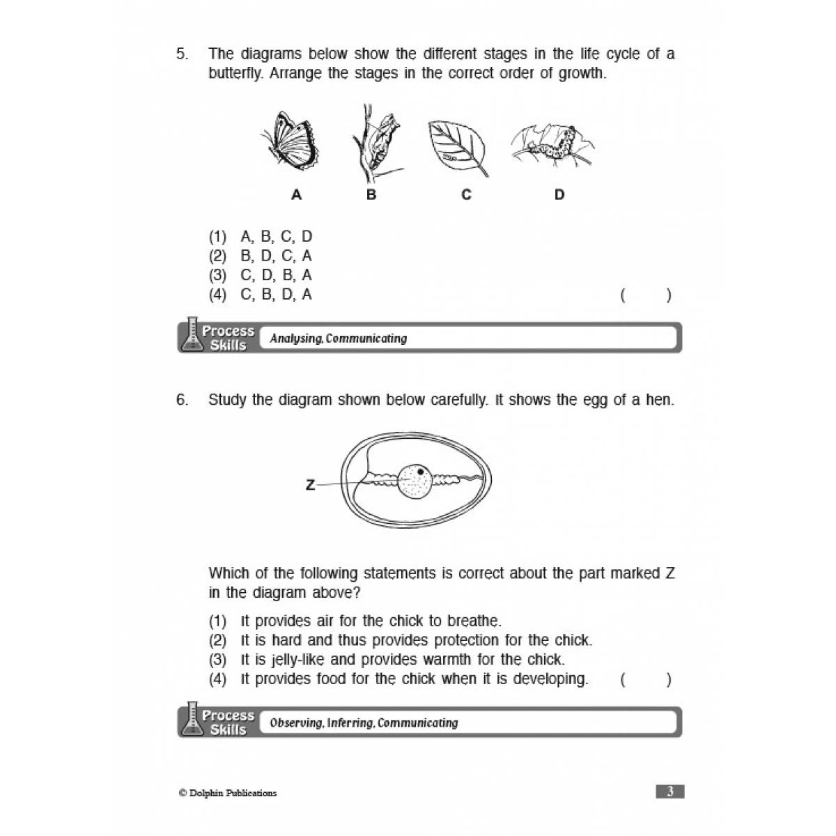 Science Process Skills Primary 4
