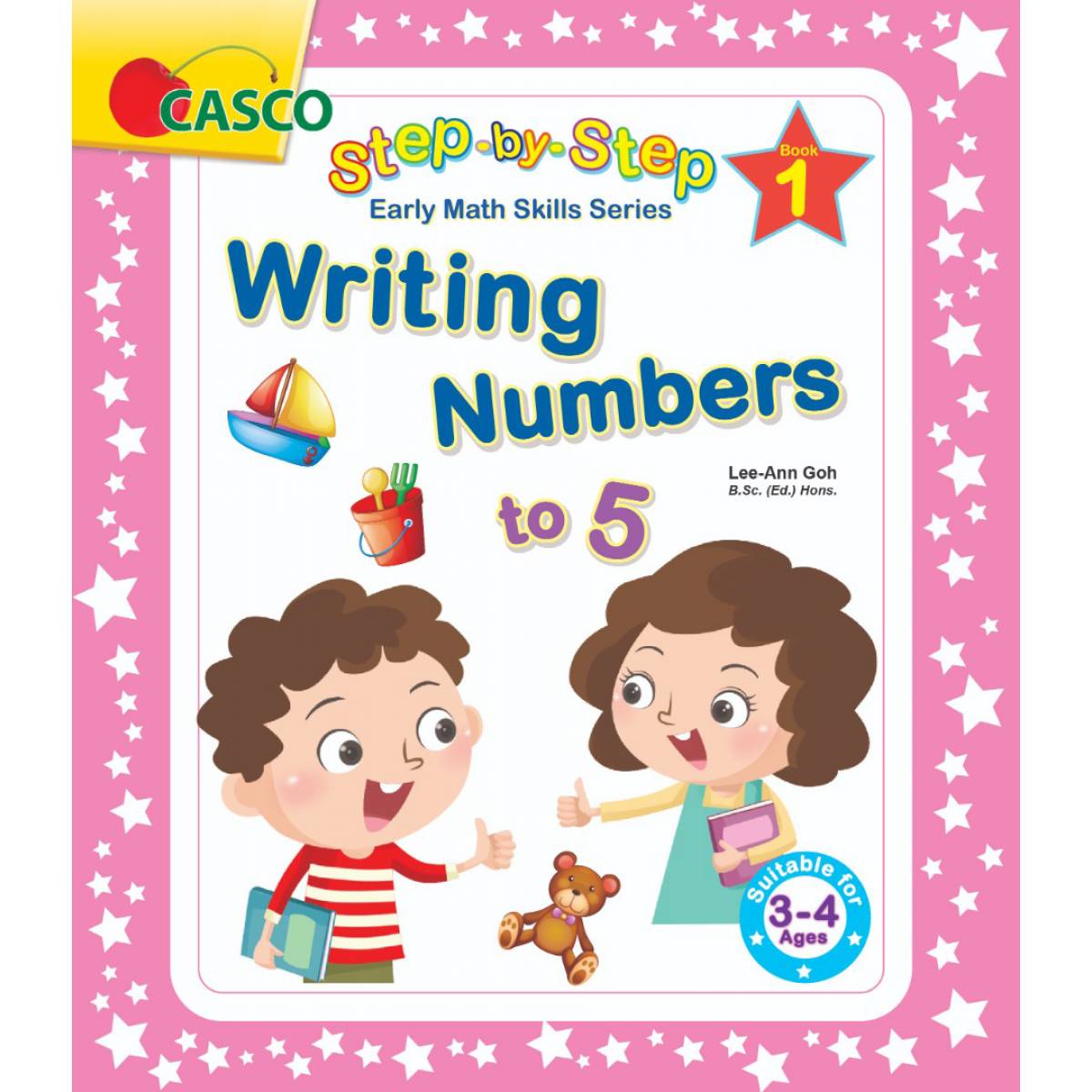 Step by Step Early Math Skills Book 1: Writing Numbers to 5 (for Ages 3-4)