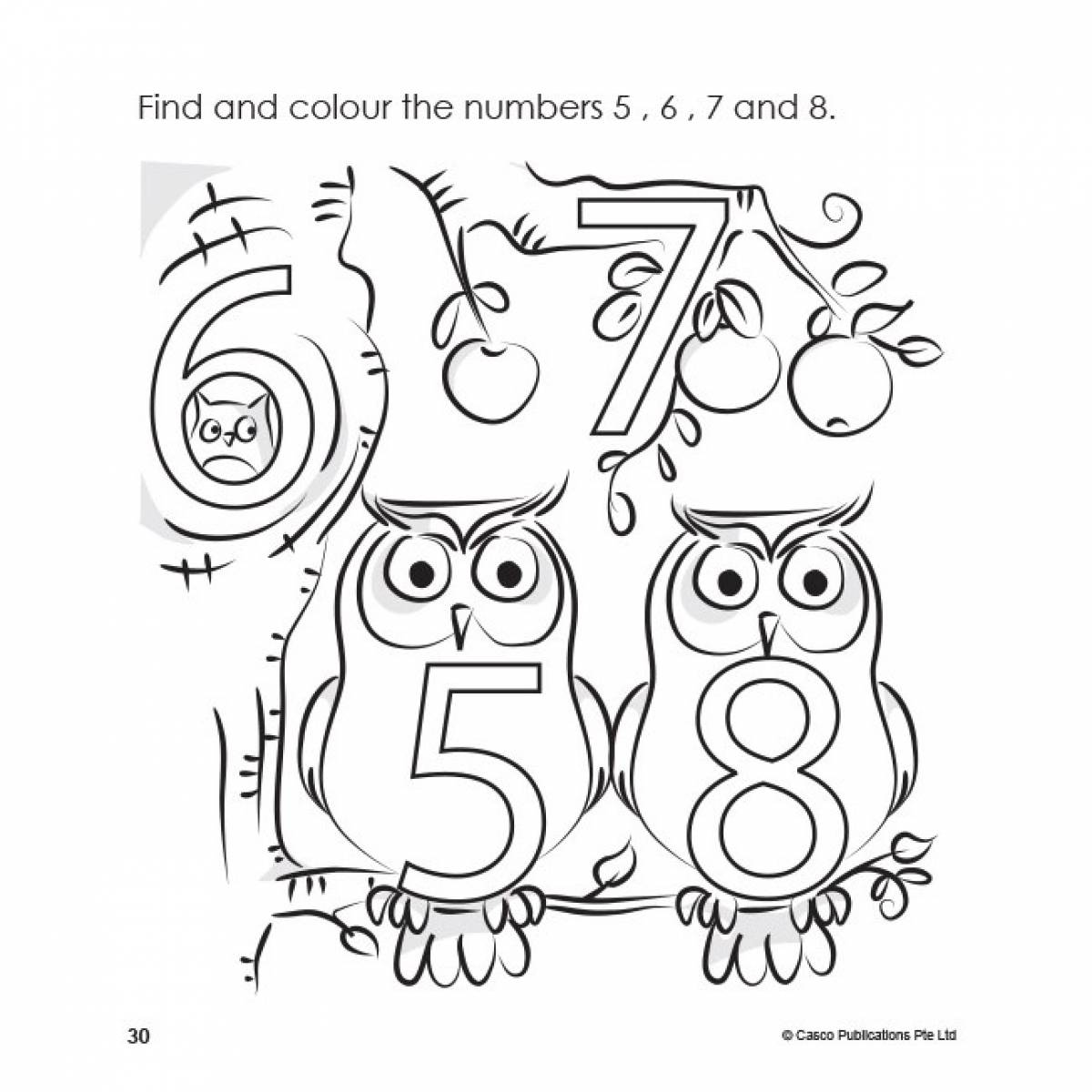 Step by Step Early Math Skills Book 5: Writing Numbers from 6-10 (for ...